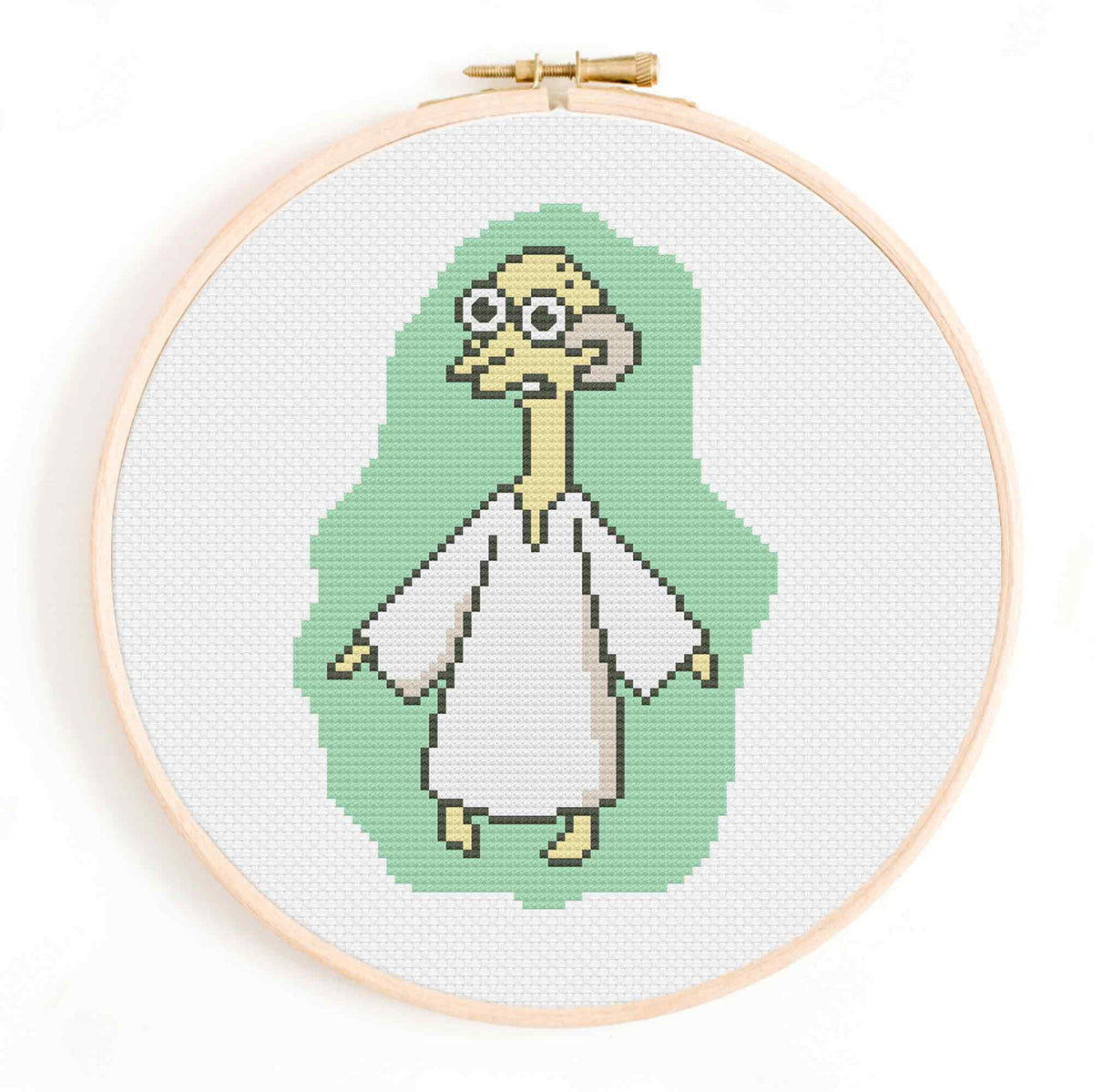Alien Mr Burns PDF Cross Stitch Pattern – Happy Sloth Patterns