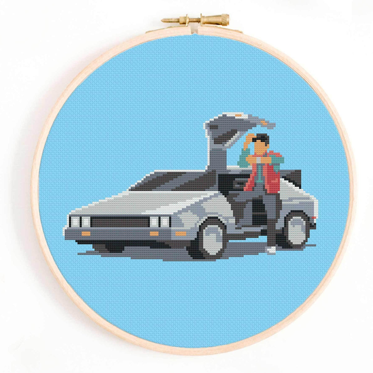 'We Don't Need Roads' Back to the Future Cross Stitch Pattern – Happy ...